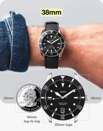 Wrist Watch Sizing Guide 2024 - What Size is Best for Your Wrist? (36mm ...