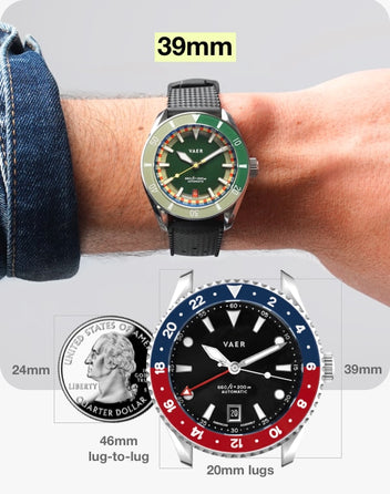 Wrist Watch Sizing Guide 2024 - What Size is Best for Your Wrist? (36mm ...