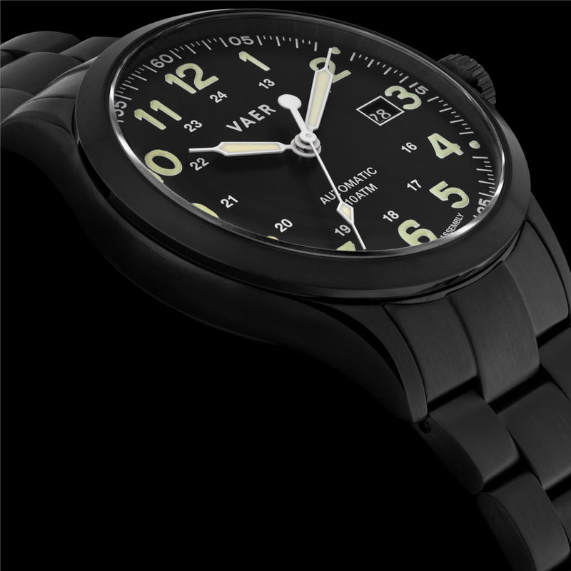 VAER | A5 Tactical Field: 10ATM, Sapphire Glass, USA Assembled