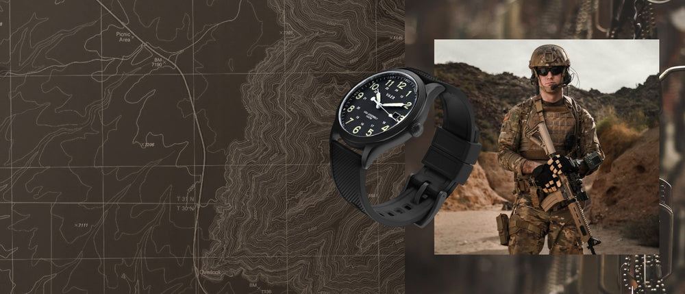 Military Watches Landing