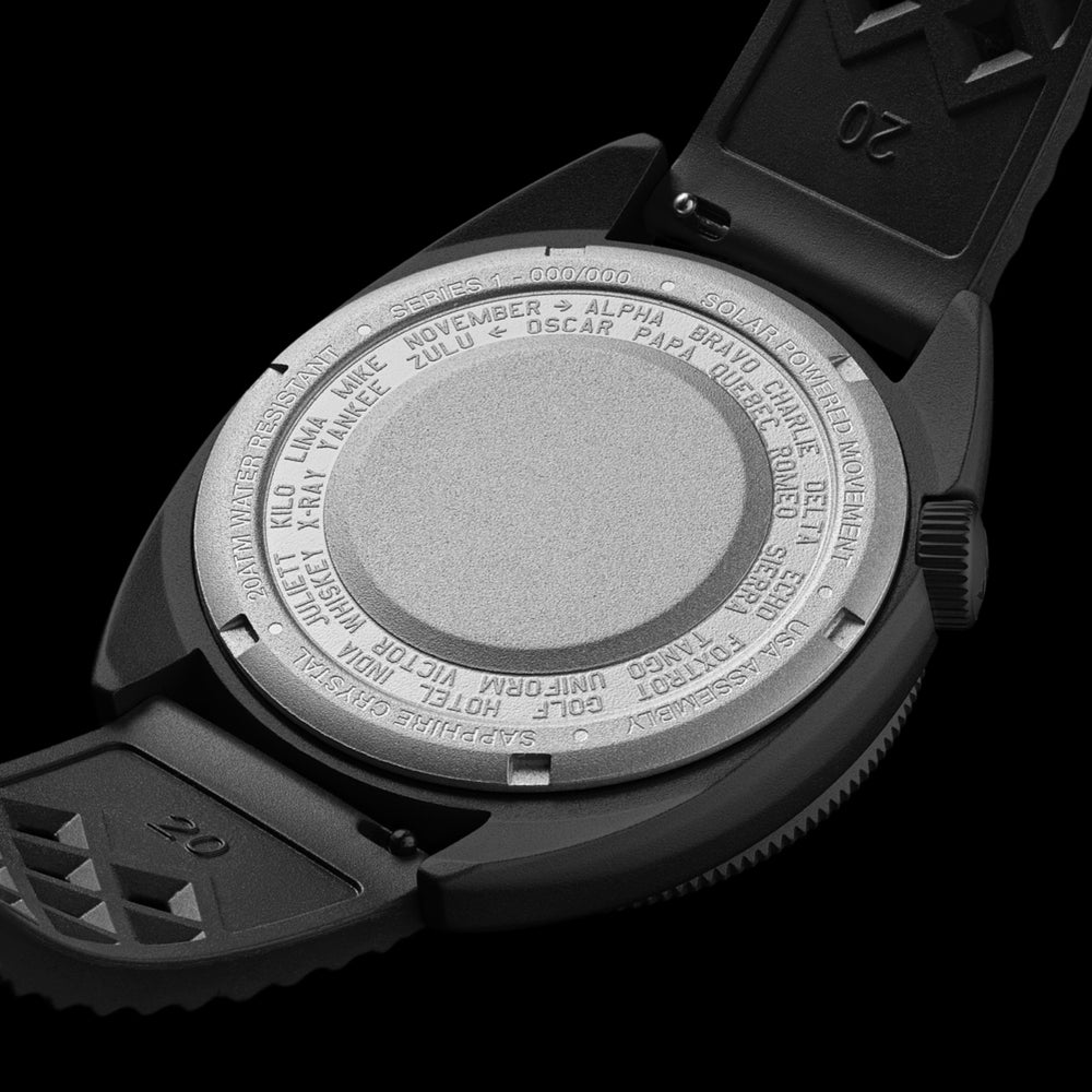 VAER | C4 Tactical Field Solar DLC: 20ATM, Sapphire Glass, USA Assembled