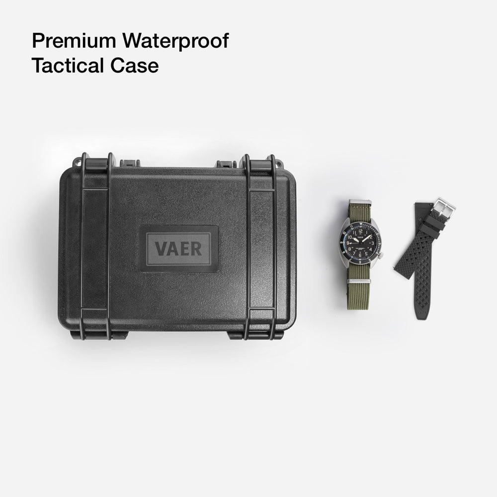 VAER | C4 Tactical Field Solar: 20ATM, Sapphire Glass, USA Assembled