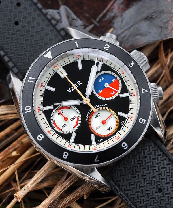VAER New R1 Chronograph Watches | Meca-Quartz Movements | 10 ATM Waterproof