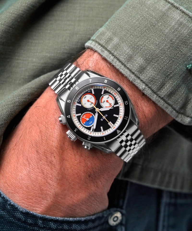 VAER New R1 Chronograph Watches | Meca-Quartz Movements | 10 ATM Waterproof