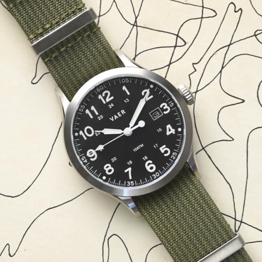 Military Watches Landing
