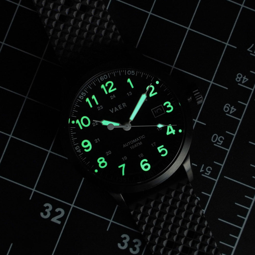 VAER | A5 Tactical Field: 10ATM, Sapphire Glass, USA Assembled