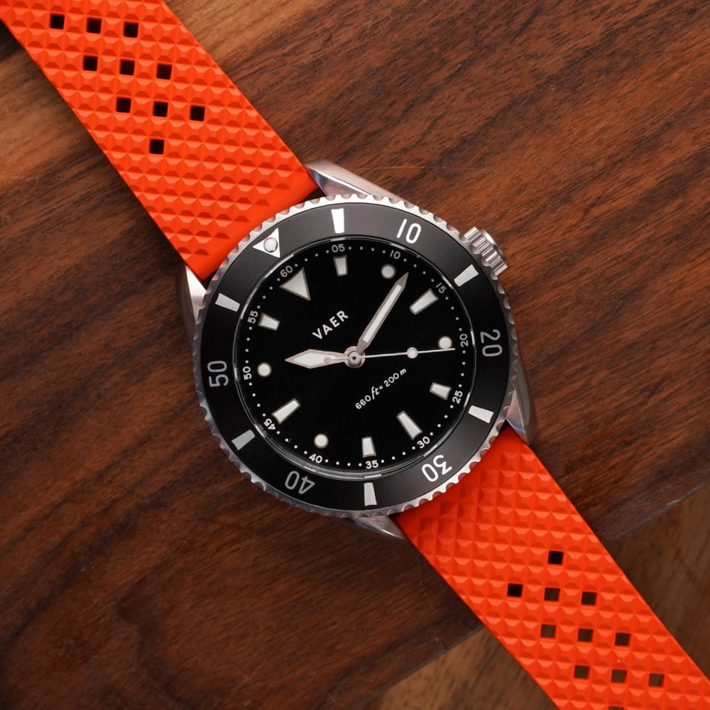 Vaer Watches - Quick Release FKM Waffle Strap | 20mm