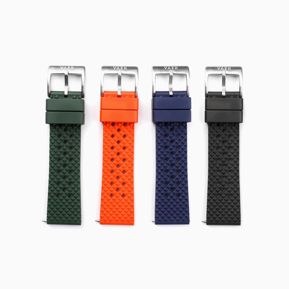 Vaer Watches - Quick Release FKM Waffle Strap | 20mm
